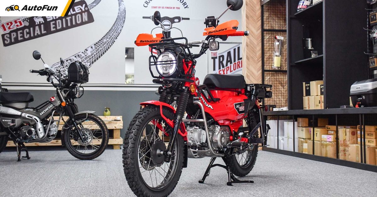 Super Cub Honda CT125 giá gần 200 triệu đồng - xe số đắt đỏ nhất thị ...